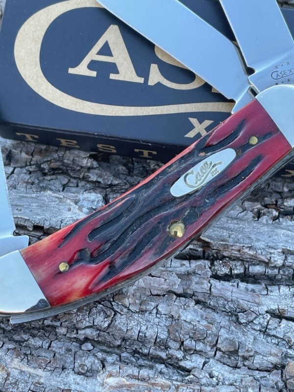 CASE XX ** SFO 2002 RED WORM GROOVED SOWBELLY