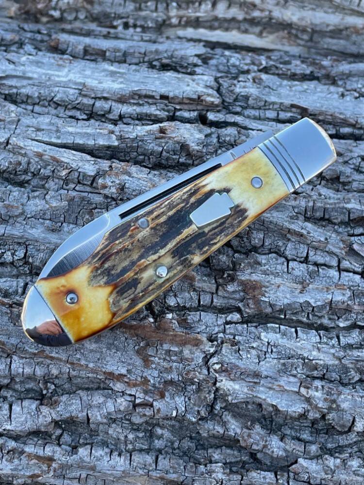 SCHATT & MORGAN ** STAG EZ OPEN TEAR DROP (1 OF 30)