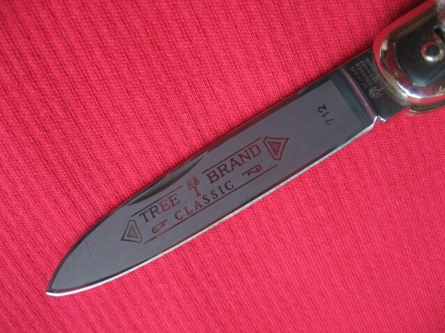 Special Vintage Custom German Boker 712 Leverlock Knife