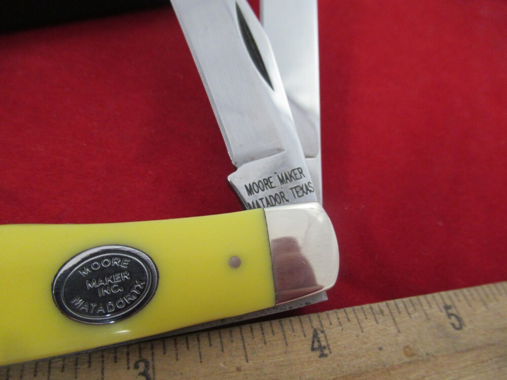 Moore Maker Yellow Handle Trapper Pattern # 3202B