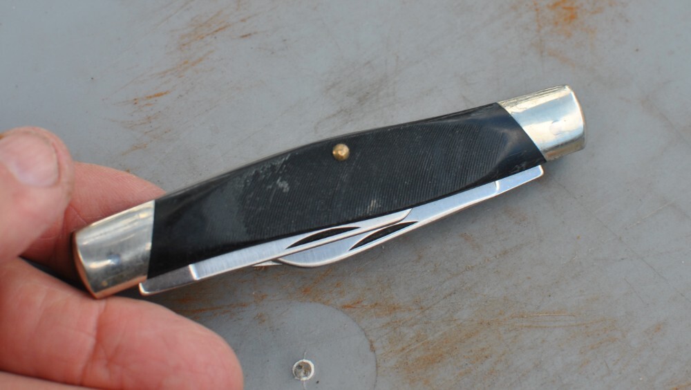 Buck 307 Pre Date Code Mint Factory Edge Never Used 4 1/4" Closed Slant ...