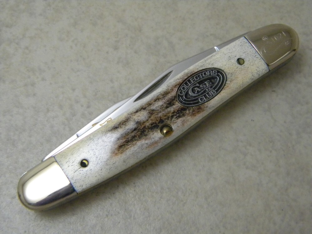 Case XX USA 2 Dot 1998 Regular Member Case Collector's Club Stag ...