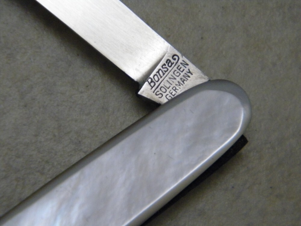 Bonsa Solingen Germany Pearl Pen Knife