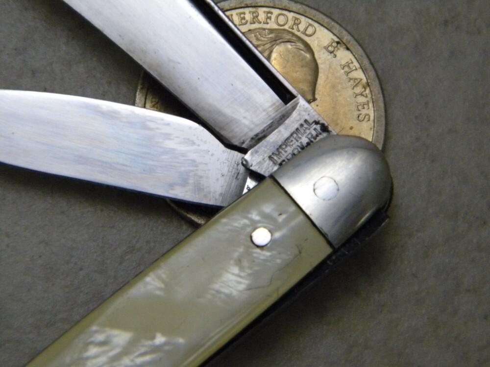 Imperial Prov. RI Cracked Ice Mini Stockman Knife