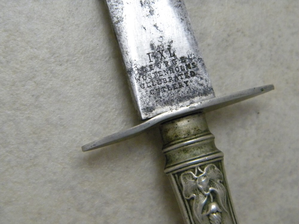 Vintage IXL George Wolstenholms Celebrated Cutlery Fixed Blade Knife