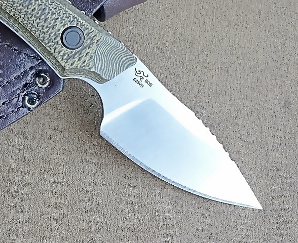 Buck 662 Alpha Scout Fixed Blade Knife Richlite Handle S35VN Blade - NEW
