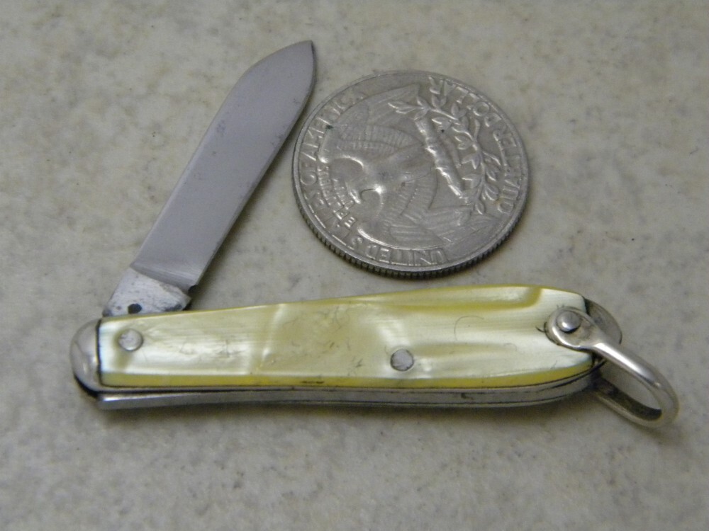 Utica Cutlery Co NY USA "Bill's Cafe" Mini Advertising Knife