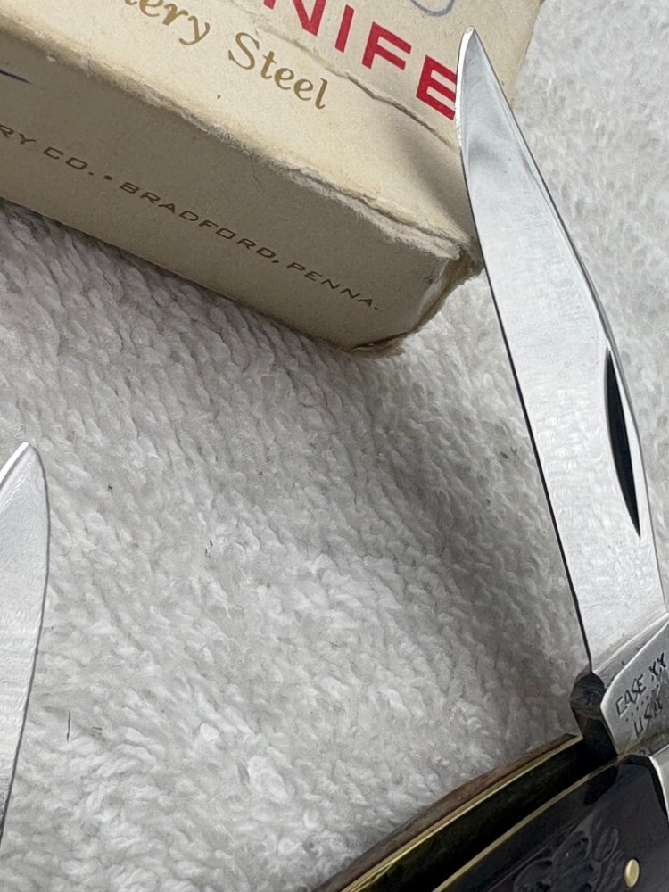 Case XX Vintage 1983 7 Dot 3 Blade Whittler Pattern #6308 Made In USA