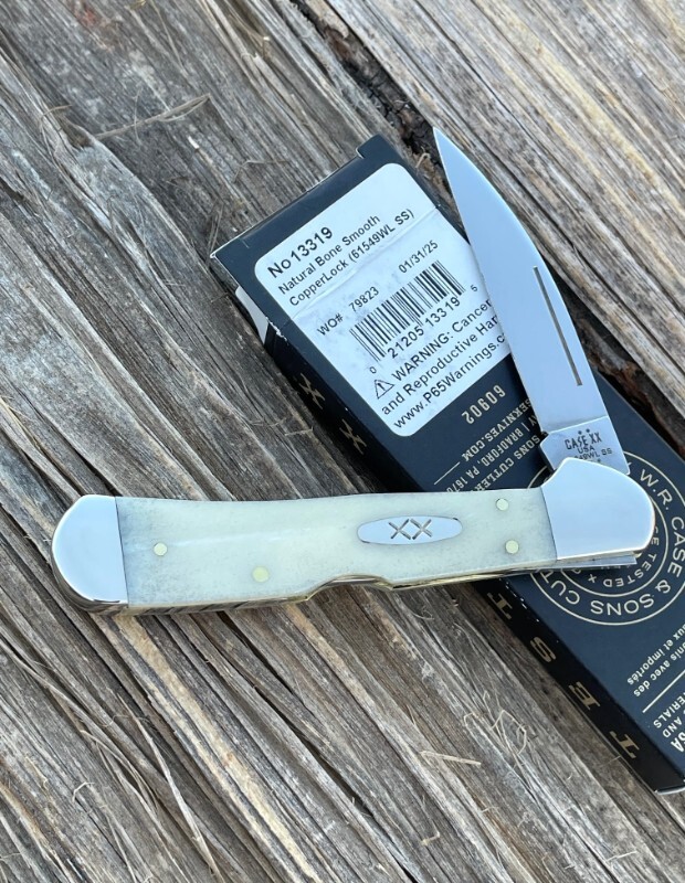CASE XX ** 2025 NATURAL SMOOTH BONE LARGE COPPERLOCK