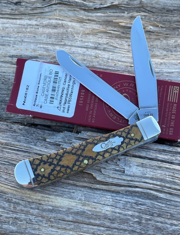 CASE XX ** SFO MAGICIAN'S ANTIQUE RATTLESNAKE BARBED WIRE 2024 BONE TRAPPER