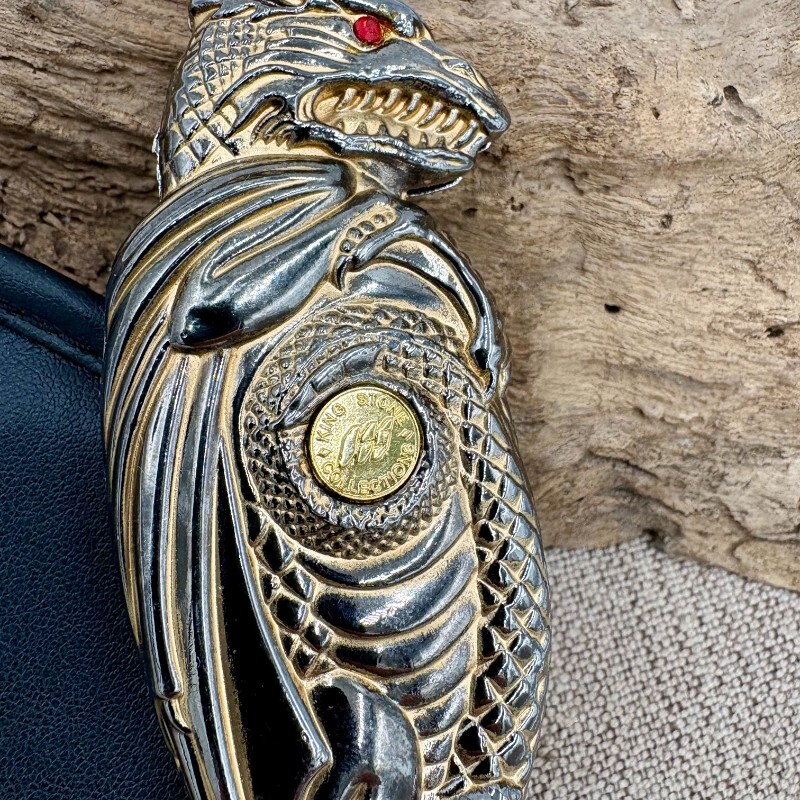 Franklin Mint Knightstone Collection Dragon Fantasy Knife Goddess Of ...