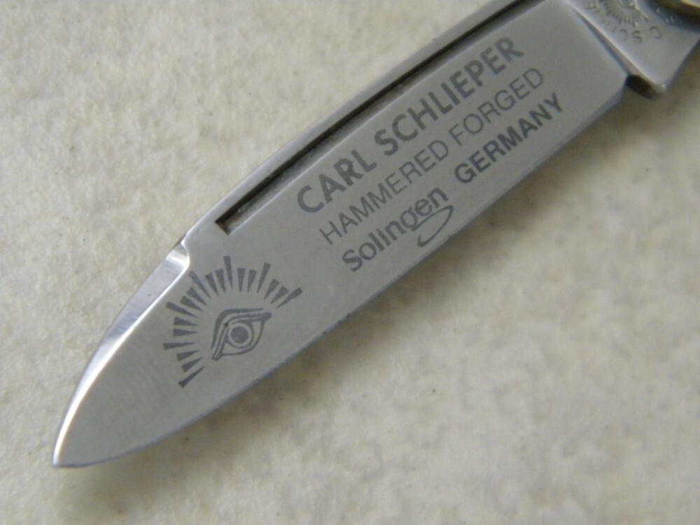 C. Schlieper Solingen Germany German Eye "Tennessee" Canoe Knife