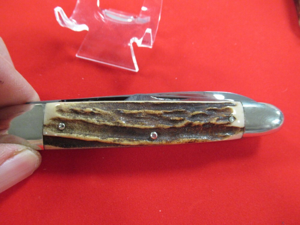 Kissing Crane 1975 NKC&DA Anglo Saxon Stag Whittler