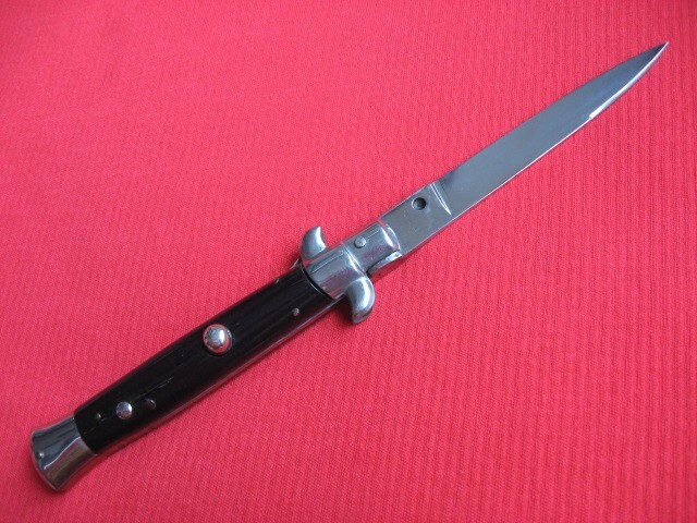 Vintage 9" Transitional Italian Stiletto Switchblade Knife - Unusual ...