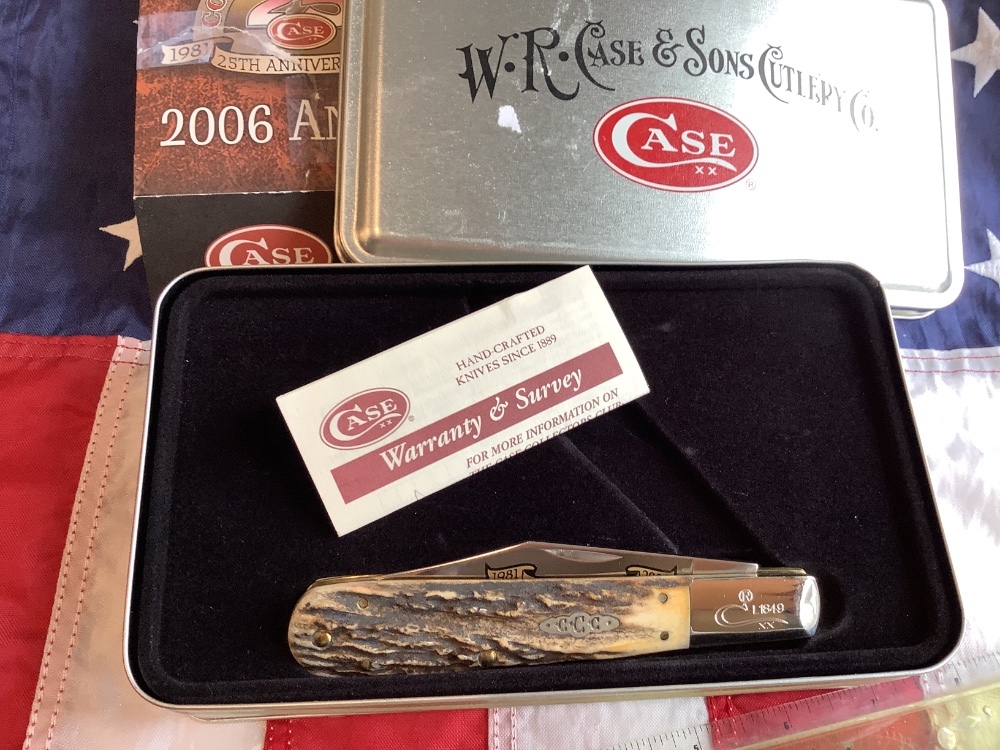 Case xx collectors club knife. 2006 Big Ole Daddy Barlow (Mdl# 5143) w ...