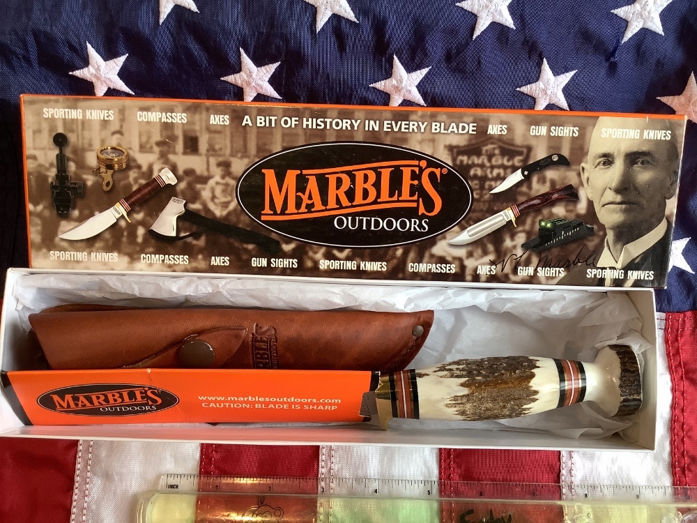 Marbles USA American Wildlife Signature Series Fieldcraft w/ Stag/Stag ...
