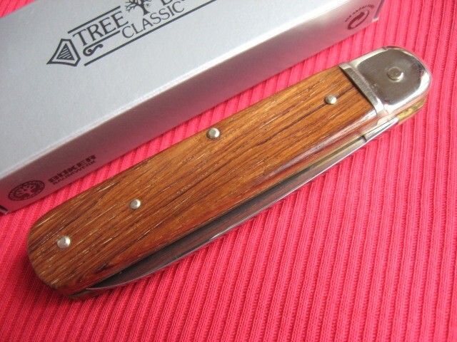 Vintage German Boker 712 Leverlock Knife Pallisander - Brand New old Stock