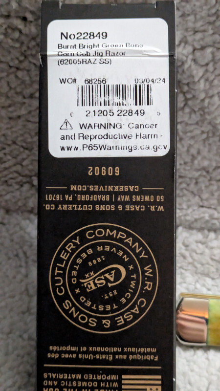 Case XX Razor - Lizard Skin - SFO