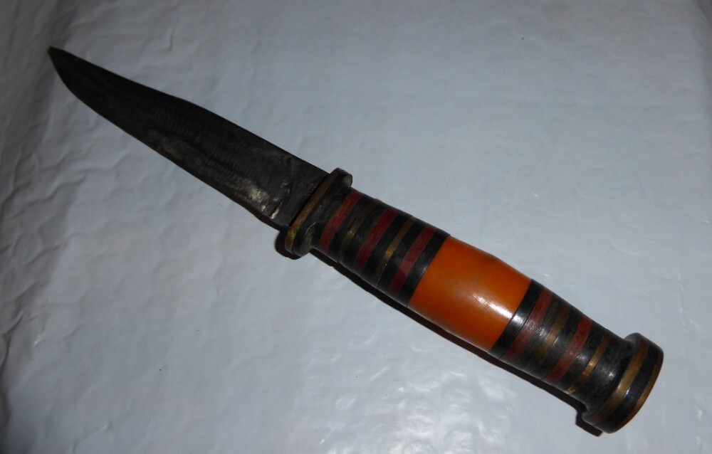 Weske Cutlery Sandusky Ohio Fixed Blade Knife Vintage 1946-52