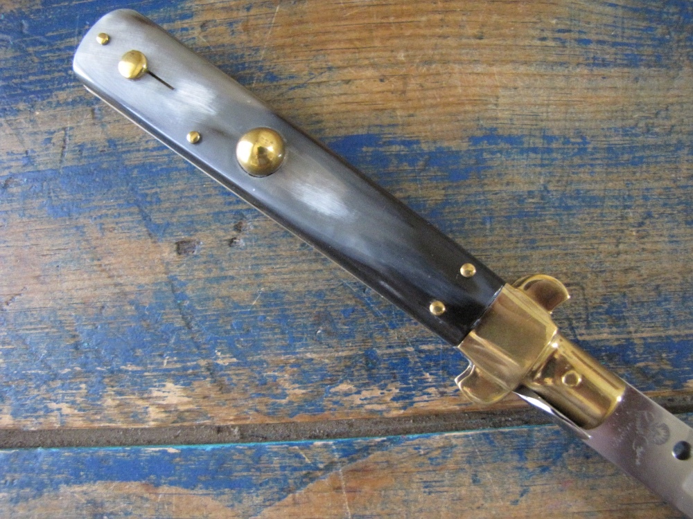 Exquisite ‘Frosolone’ Picklock Switchblade Stiletto By Renzo Pascotto