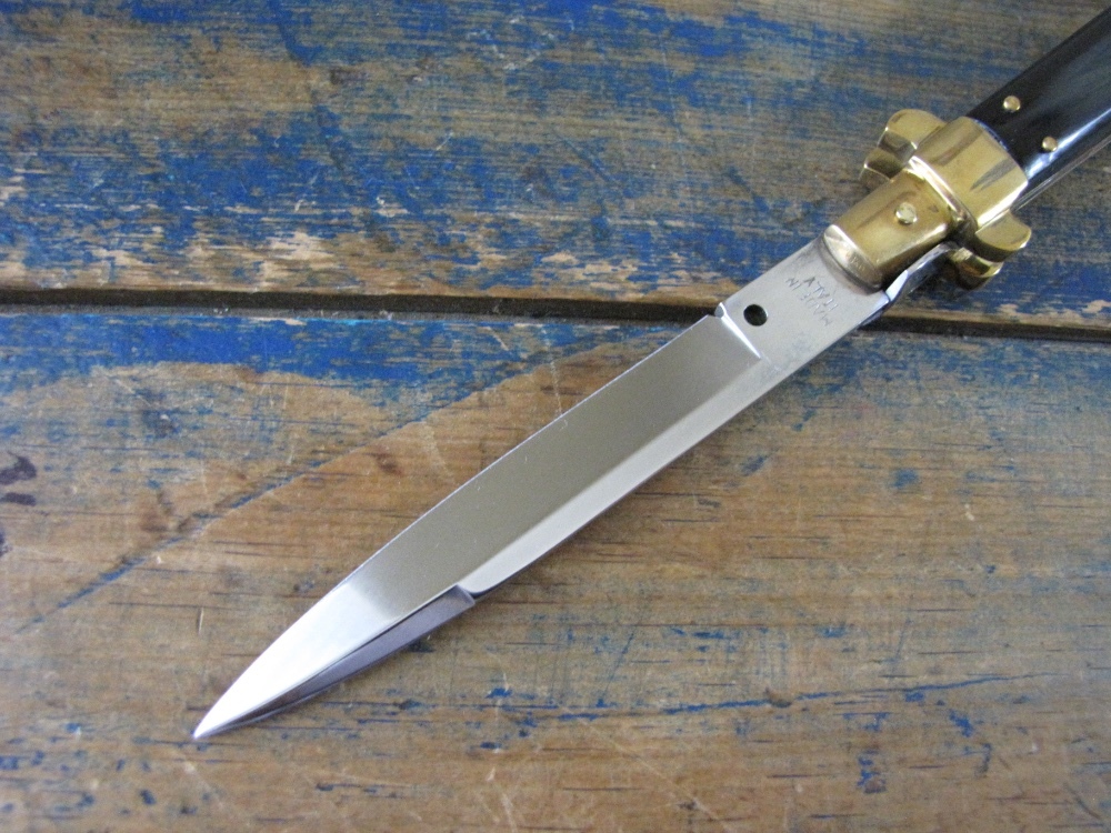 Exquisite ‘Frosolone’ Picklock Switchblade Stiletto By Renzo Pascotto