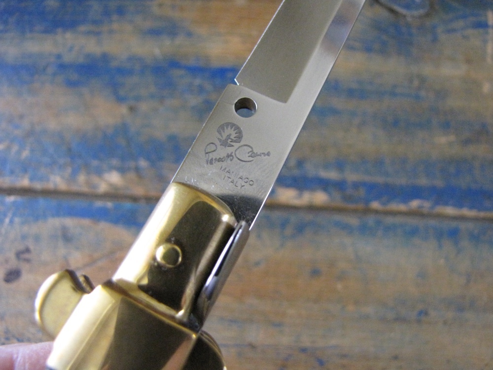 Exquisite ‘Frosolone’ Picklock Switchblade Stiletto By Renzo Pascotto