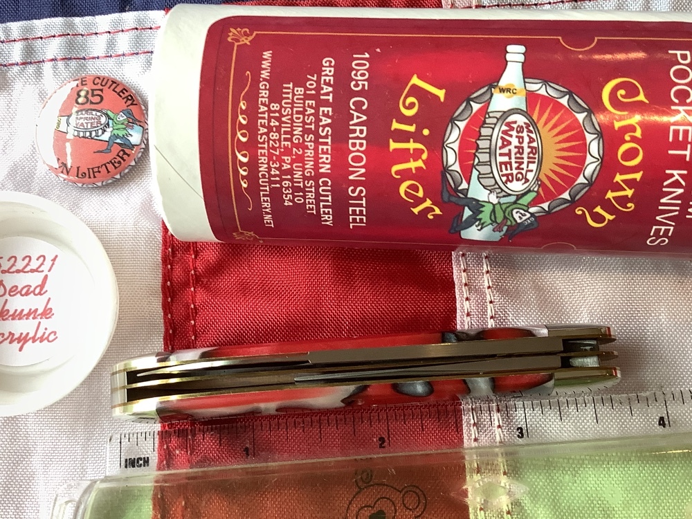 Great Eastern Cutlery, 852221 GEC 85 Crown Lifter w/ Dead Skunk Arcylic ...