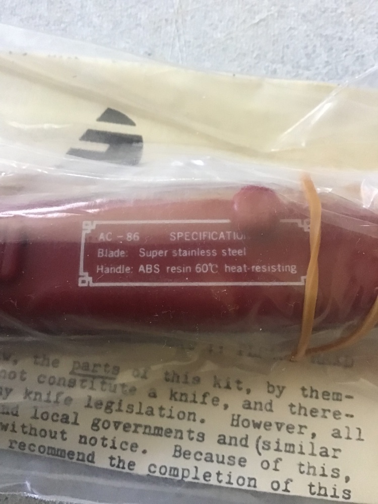 Edge Co. OTF Model AC-86 Kit, Red