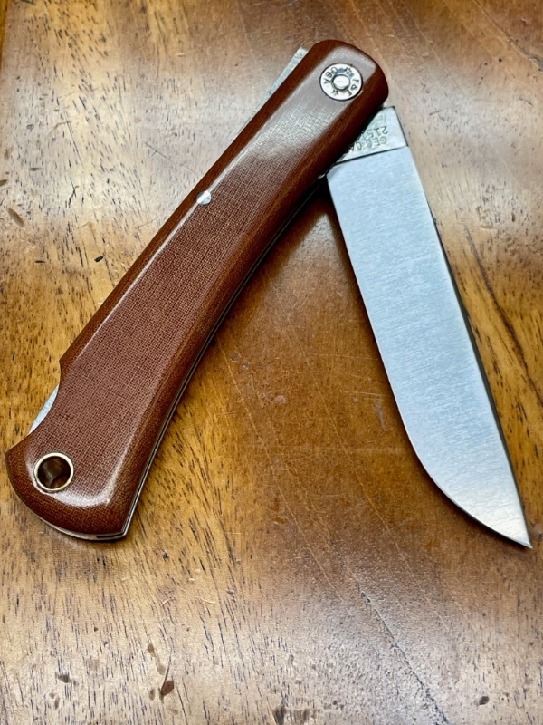 GEC Farm & Field #211224LB Bull Buster Work Knife Drop Point Blade with ...
