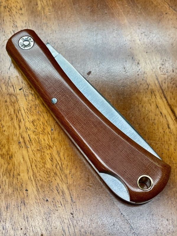 GEC Farm & Field #211224LB Bull Buster Work Knife Drop Point Blade with ...