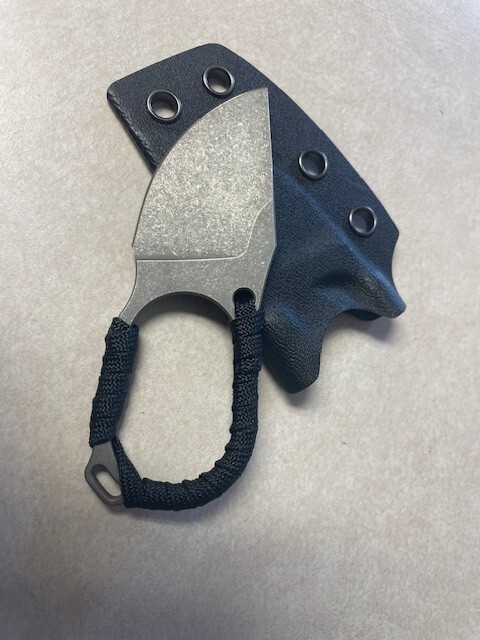 Jake Hoback Jeremiah Johnson Fixed Blade Knife Warthog CPM-20CV Steel Black