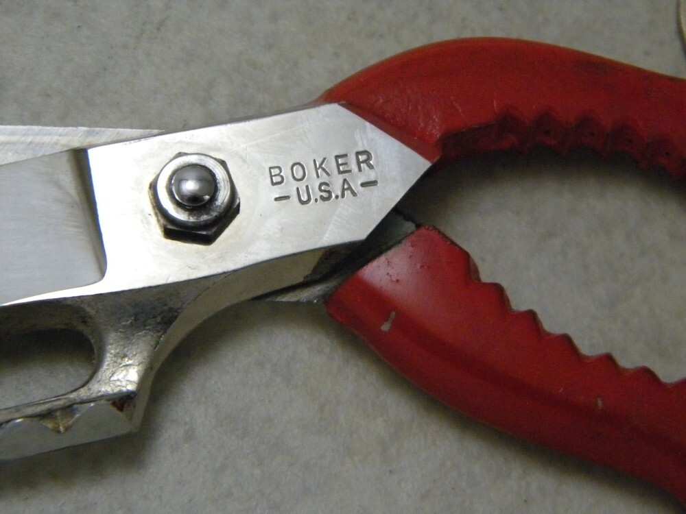 Boker USA Tree Brand Daniels Fisherman Scissors/Shears Knife