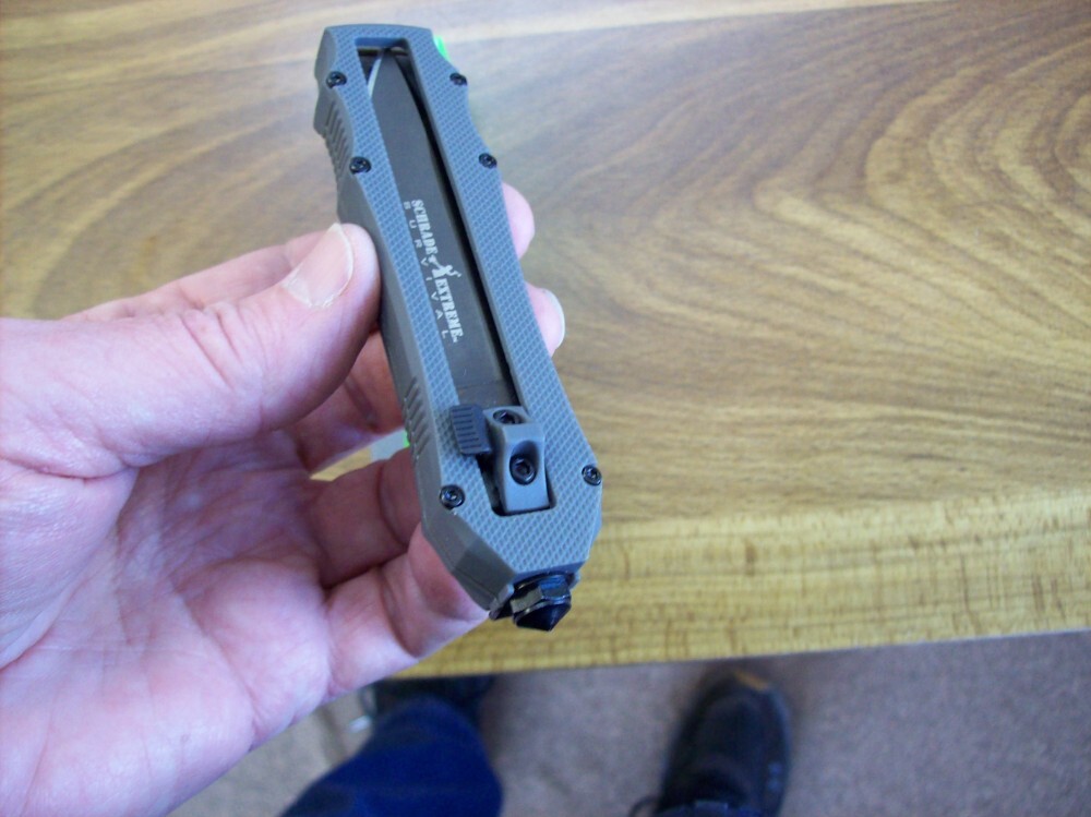 Schrade Knife Discontinued OTF Spring Loaded Survival W/Safety UNUSED W/Box