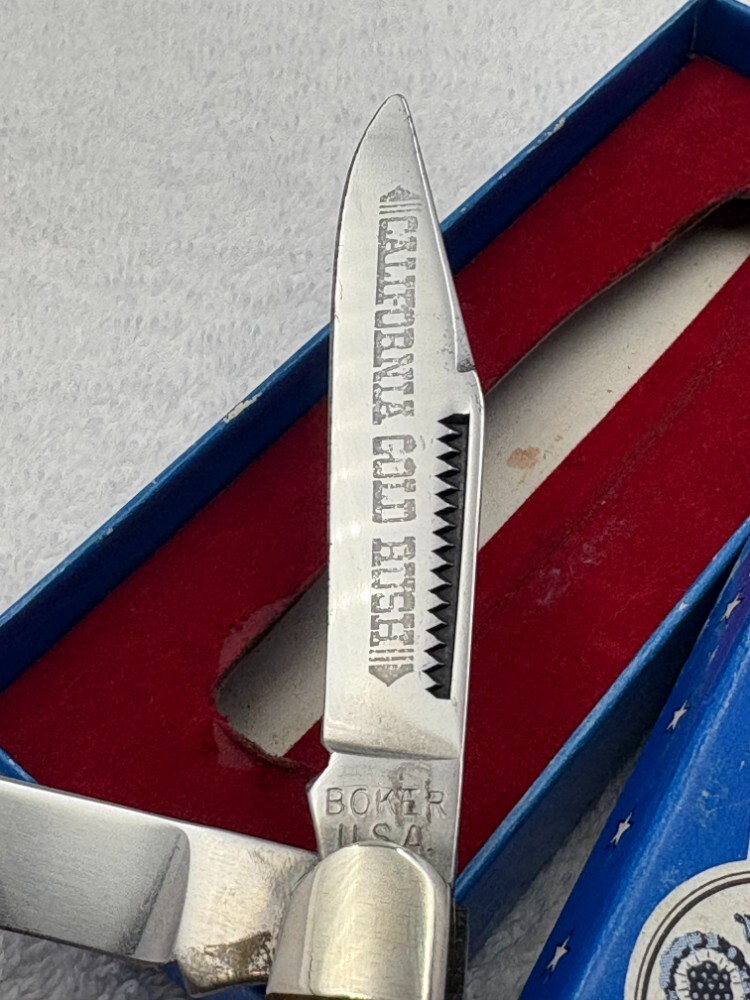 Boker USA Great American Story Knives Part II Knife #1786 California ...