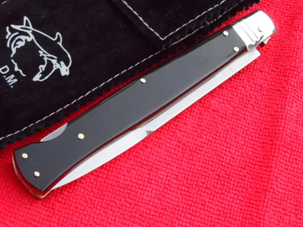New 11" 5mm Dibon & Mariani Italian Switchblade Brazilian horn LE only ...