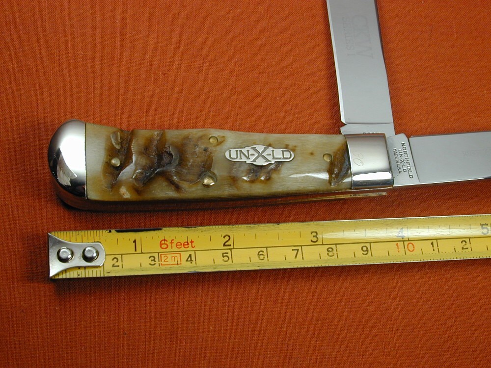 Great Eastern Cutlery GEC 2007 Rams Horn Scout Trapper Knife USA NMIT ...