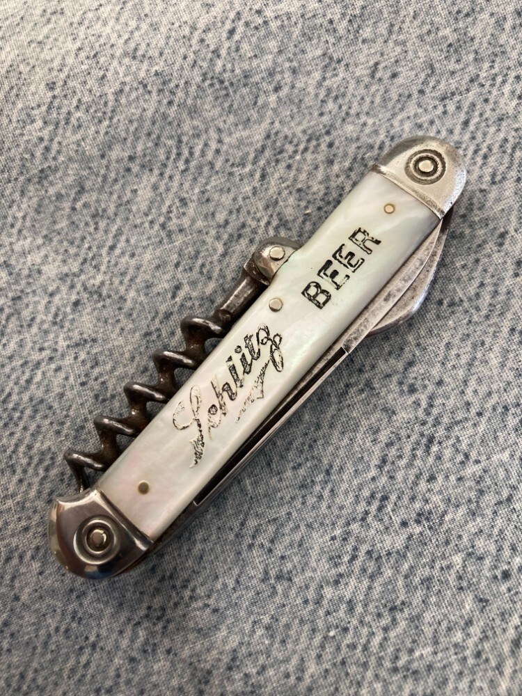 Antique RARE WESTER BROS., SCHLITZ BEER, Pearl Handled, Classic ...
