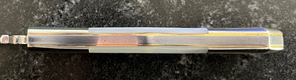 Beautiful Graham Clayton Digby's Mother Of Pearl Fixed Blade Knife ...