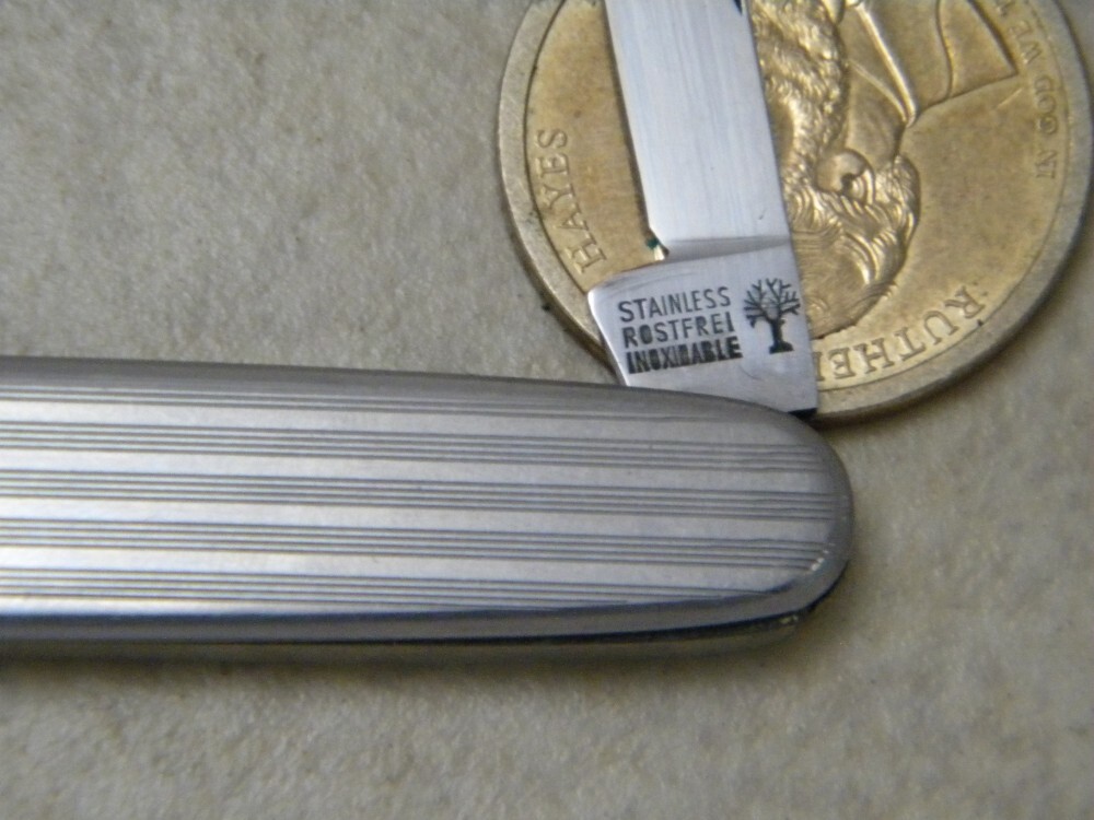 Boker Solingen Germany Inox S 7162 Metal Pen Knife