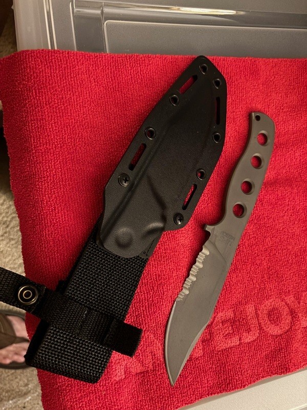 Mission Full Titanium Skeletonized MPS Knife