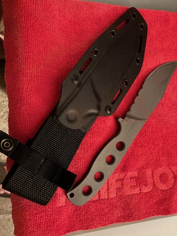 Mission Full Titanium Skeletonized MPS Knife