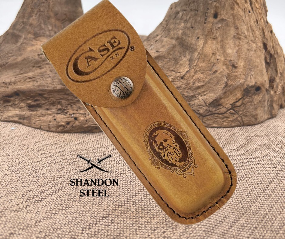 CASE XX LARGE "JOB CASE" SHEATH for UP TO 5 1/2" CLOSED FOLDING KNIVES ...
