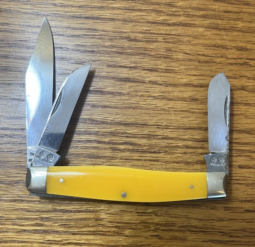 C. RISNER INDIAN HEAD SOLIGEN GERMANY - 3 BLADE POCKET KNIFE - HAND ...