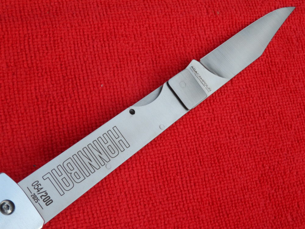 New 13" AGA Campolin Switchblade/Gravity BBQ Knife Limited Edition 54/ ...