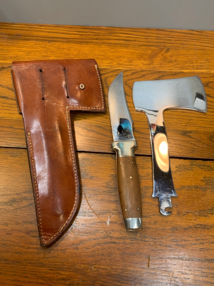 Case tested XX axe/knife combo