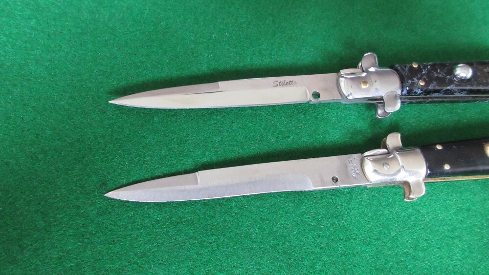 LOT of 2 STILETTOS One JAPAN Stainless Steel Pick Lock, One Stiletto ...