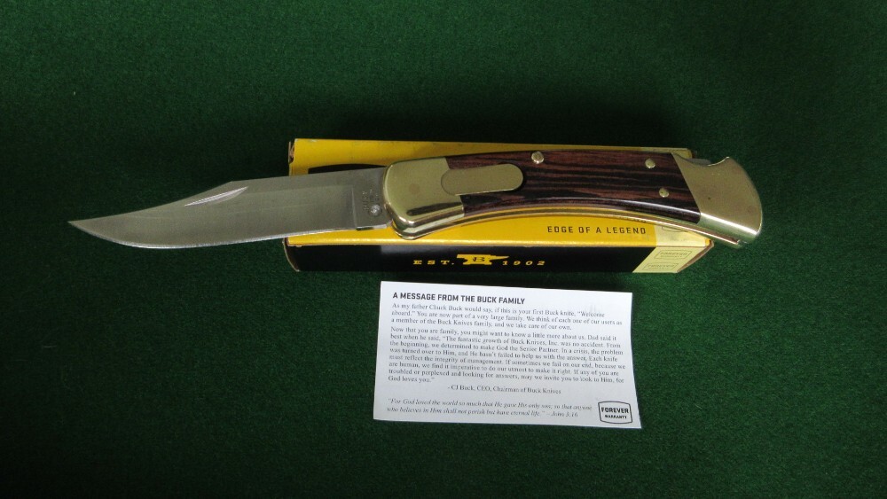 2001 BUCK 110 AUTO Conversion Single Action
