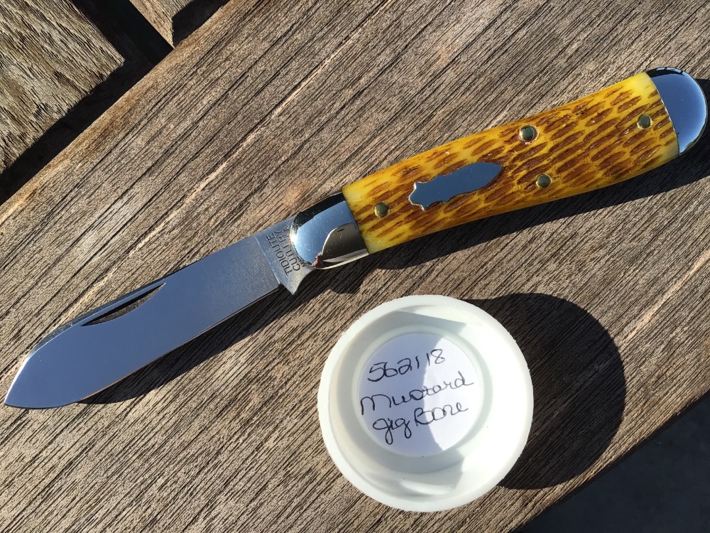 Great Eastern Cutlery 562118 Bird Dog Mustard Jig Bone
