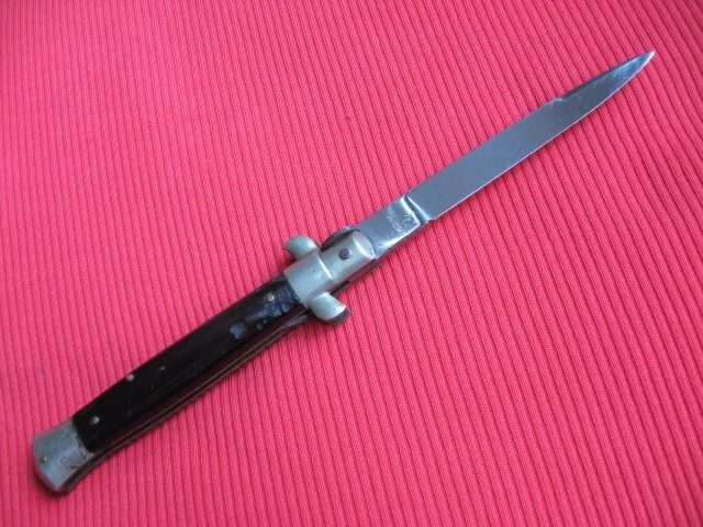 Vintage Italian "INOX IMPORT" 1960's Transitional 9" Horn Stiletto ...