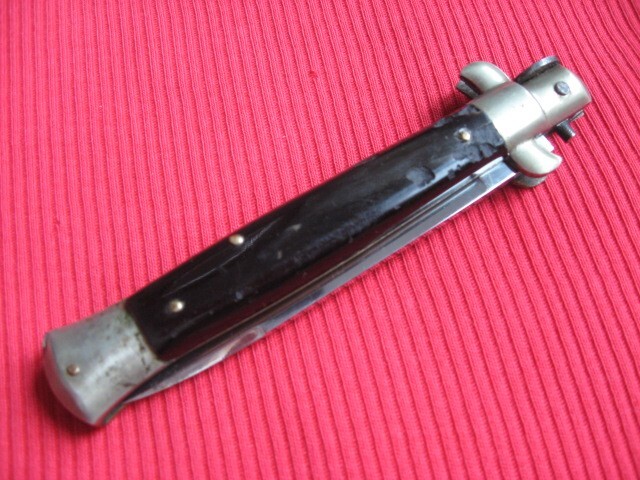 Vintage Italian "INOX IMPORT" 1960's Transitional 9" Horn Stiletto ...